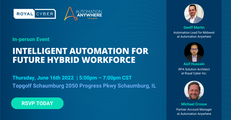 Intelligent Automation for Future Hybrid Workforce: Register Today!