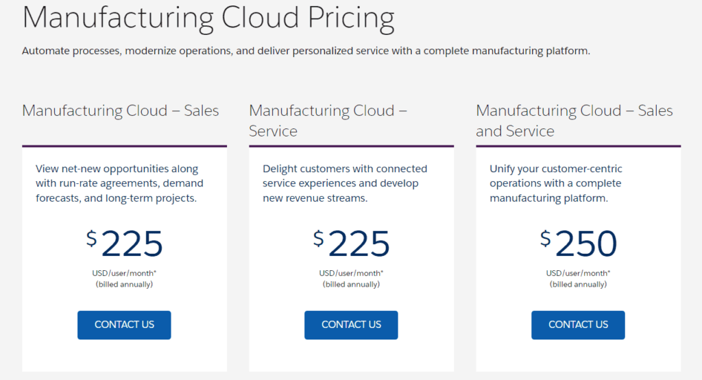 What is Salesforce Manufacturing Cloud?