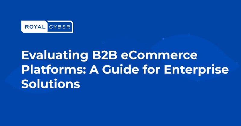 B2B eCommerce Platform Evaluation for Enterprise Success