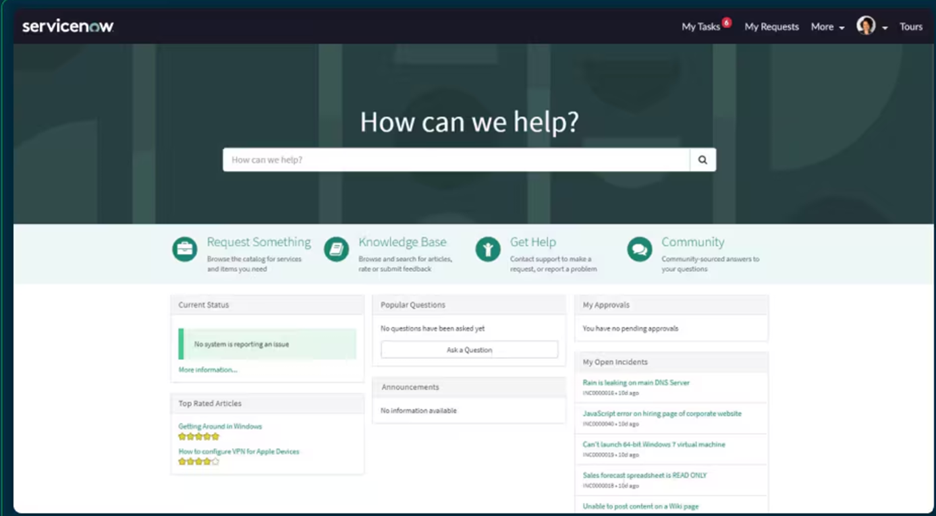 ServiceNow ITSM | Top Choice for IT Service Management Tool